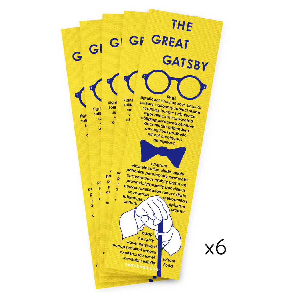 Great Gatsby Bookmarks – Membean