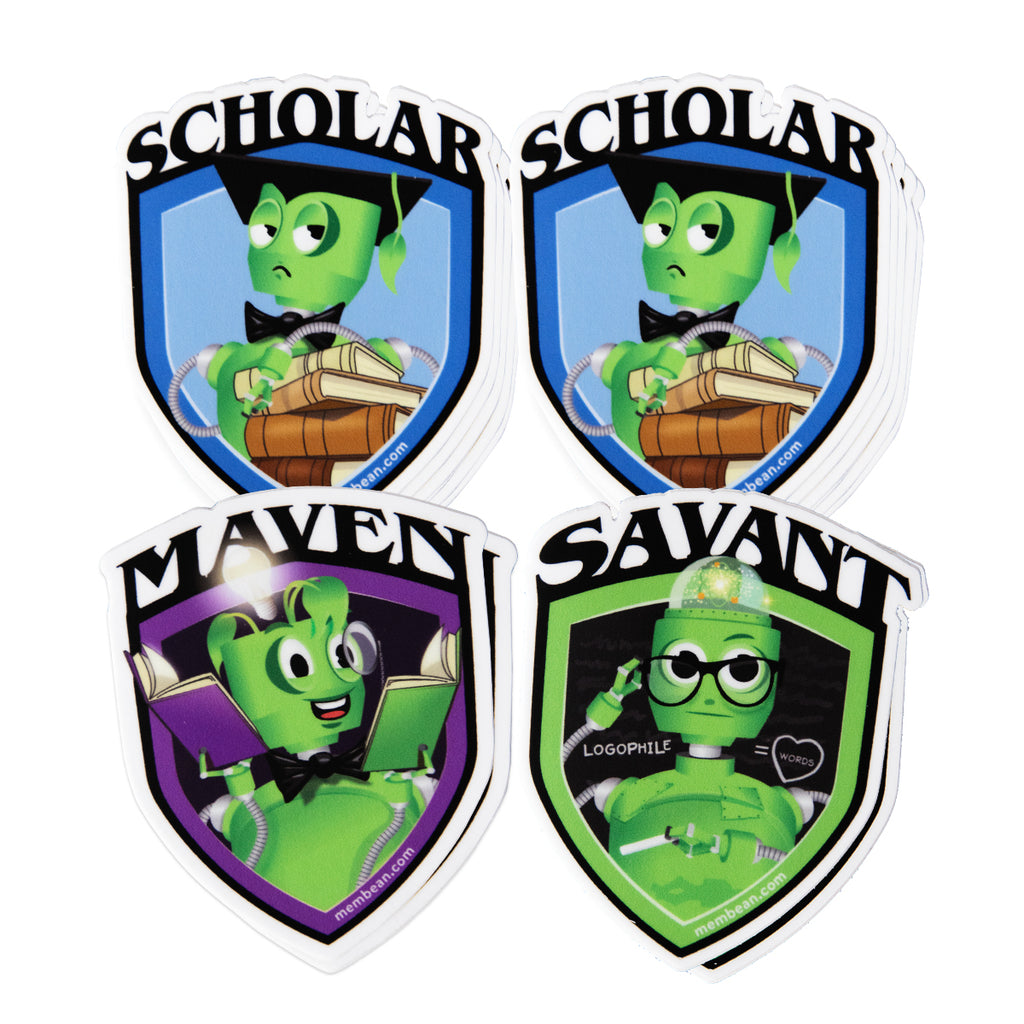 Assorted Membean Stickers